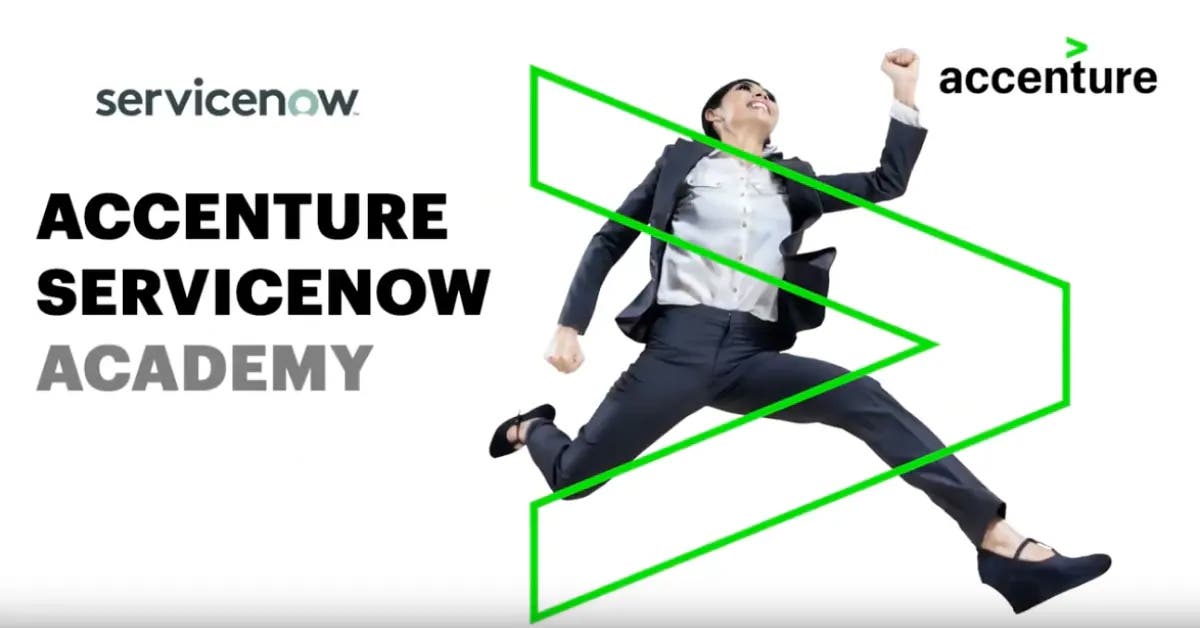 Accenture ServiceNow Training Partnership