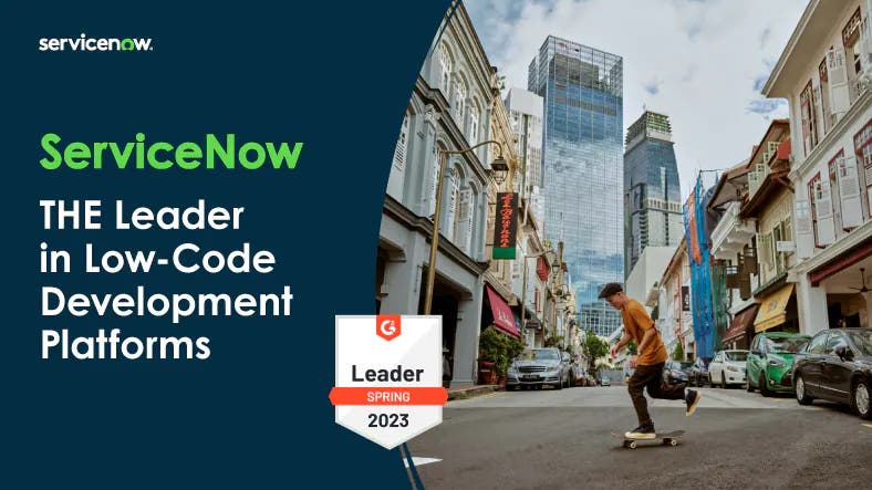 Leader in Low-Code, No-Code Development
