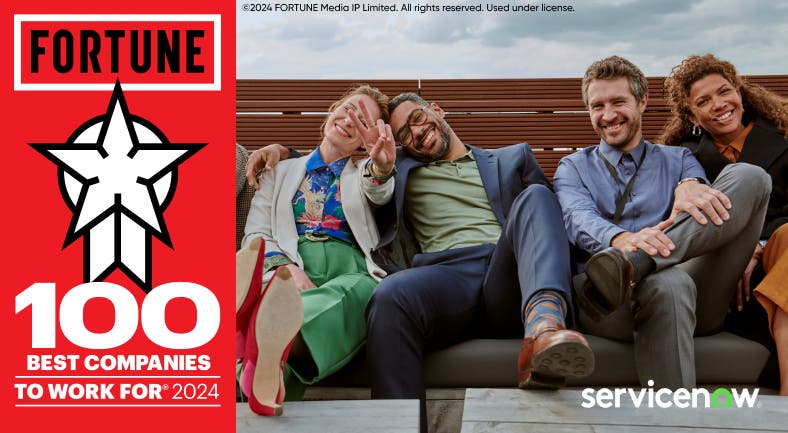 ServiceNow Among Best Companies to Work For