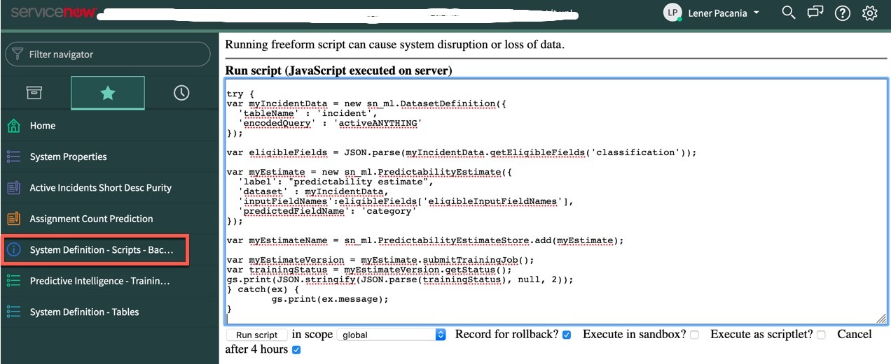 Tuning Predictive Intelligence Models (part 2) – u... - ServiceNow ...