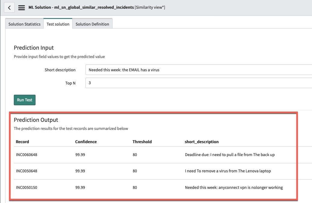 Tuning Predictive Intelligence Models (part 3) – I... - ServiceNow ...