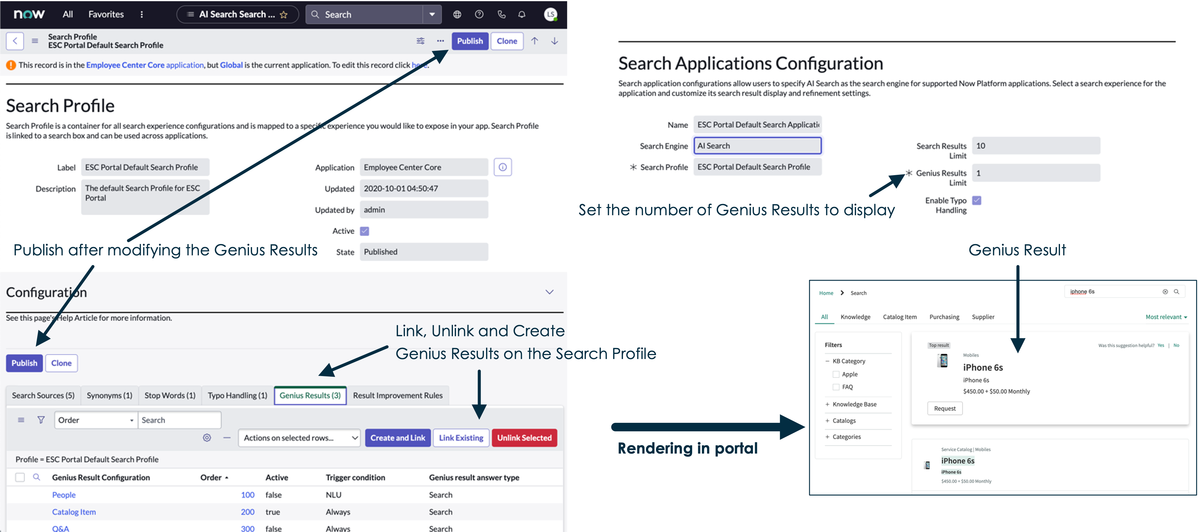 Drive Action with Genius Results in AI Search - ServiceNow Community