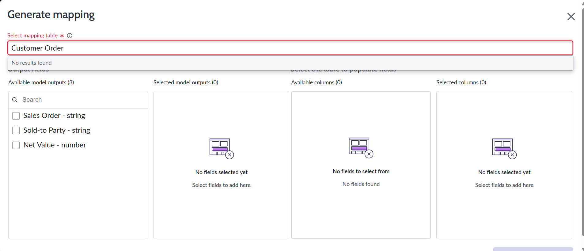Zero Copy Connector for ERP - Create Extraction Ta... - ServiceNow ...