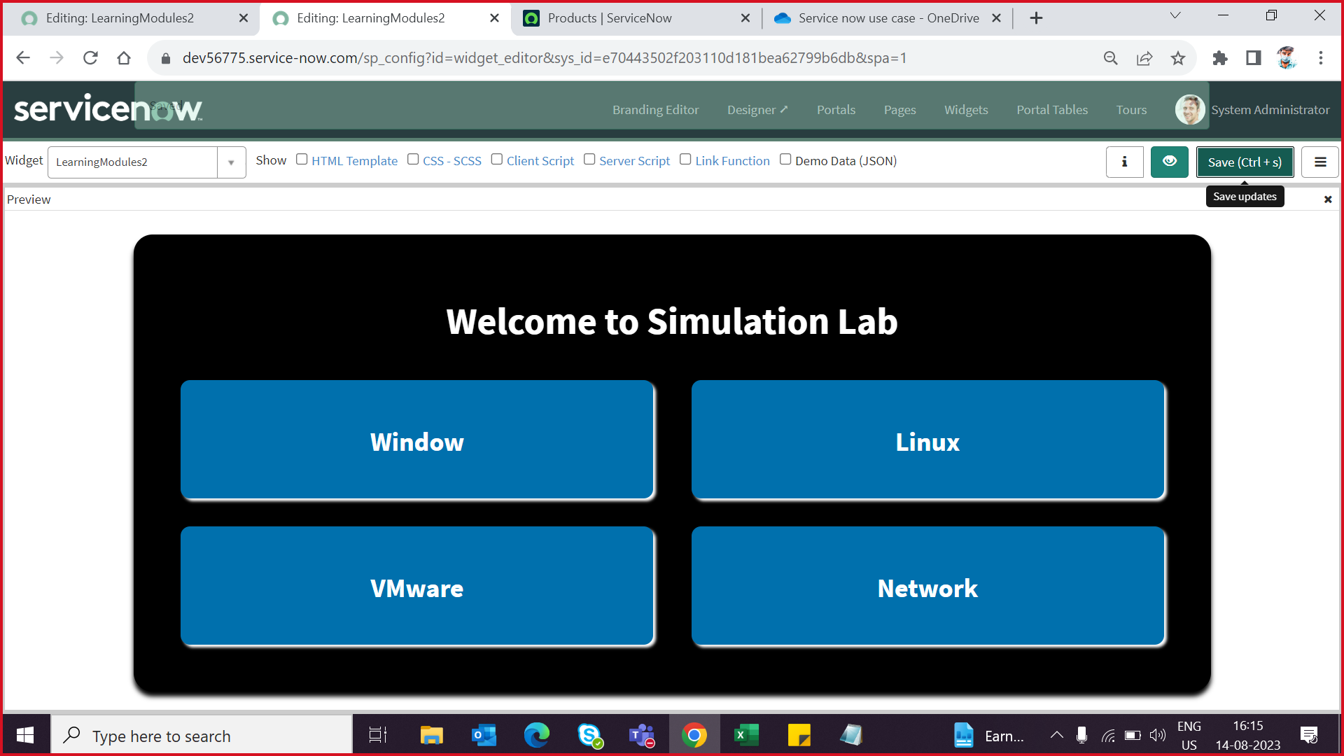 Service Portal and azure linux integration - ServiceNow Community