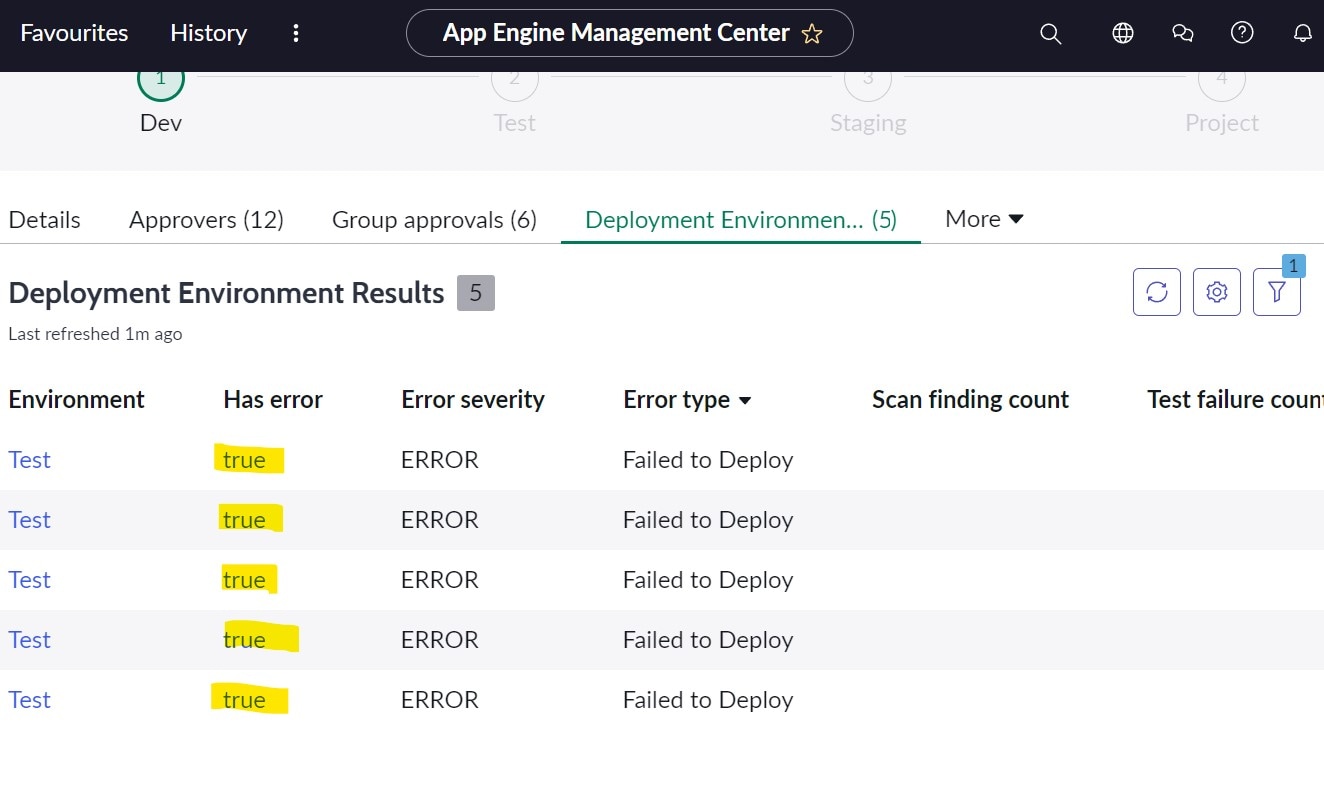 Unable to deploy changes in scoped app using AEMC - ServiceNow Community