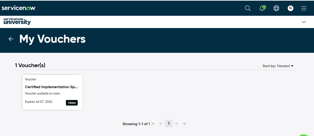 CSA Exam voucher not received - ServiceNow Community