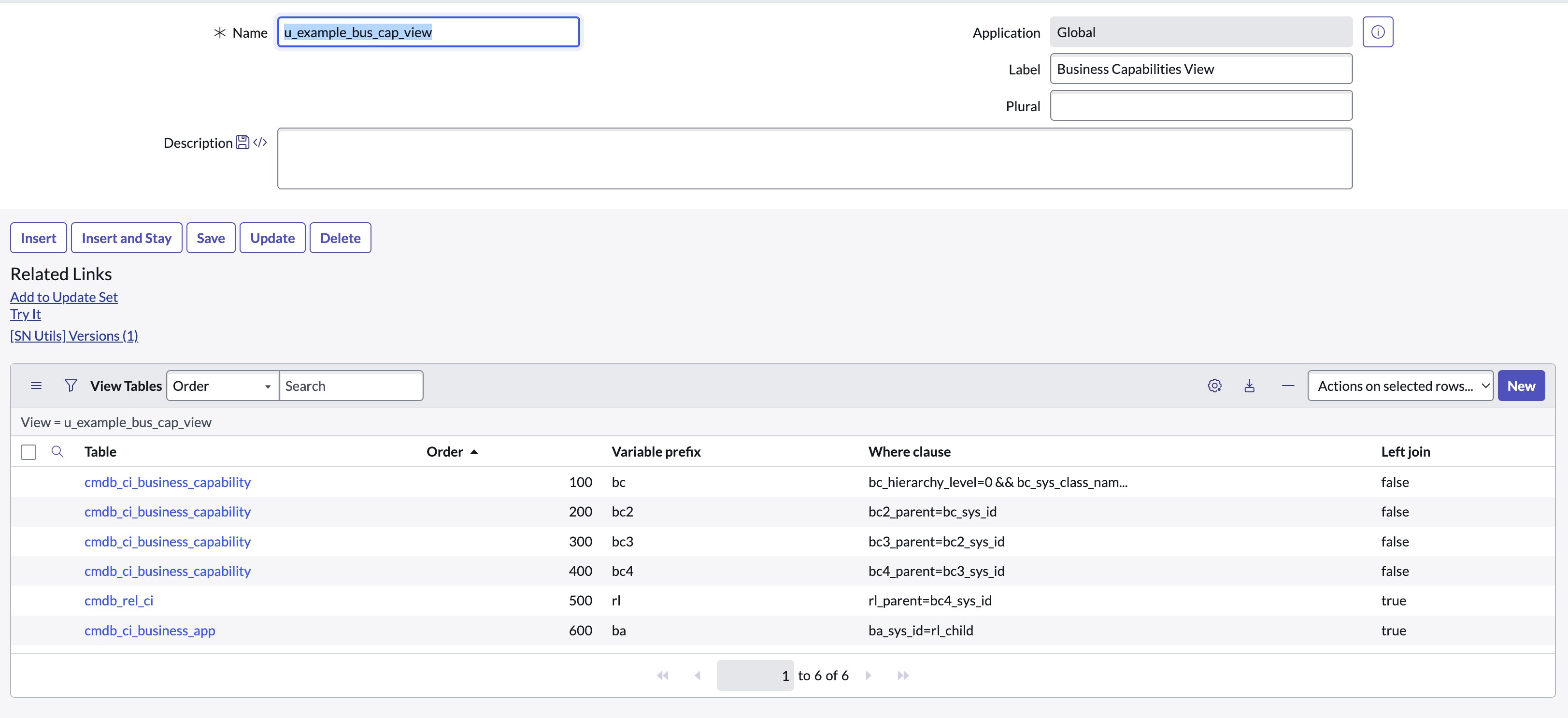 Creating a Business Capability Report using a Data... - ServiceNow ...