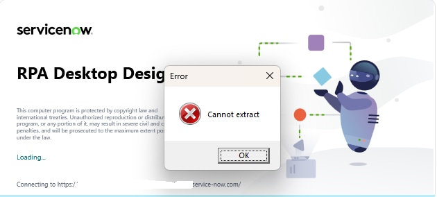 Solved: Re: RPA Desktop Studio - Cannot Extract Error - Page 2 ...
