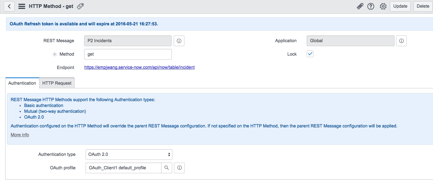 How To Setup Oauth2 Authentication For Restmessage Servicenow