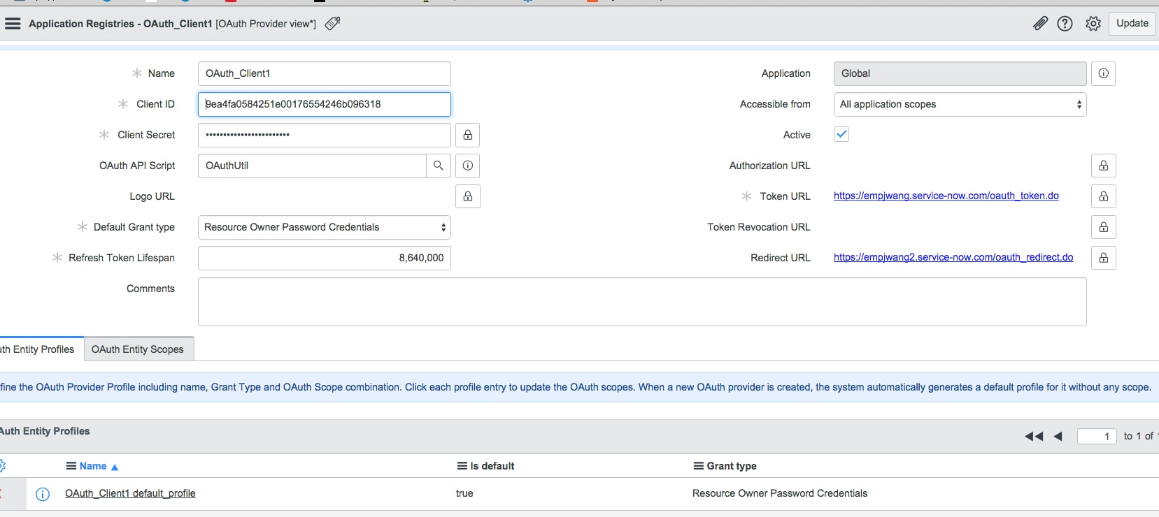 How To Setup Oauth2 Authentication For Restmessage Servicenow Community