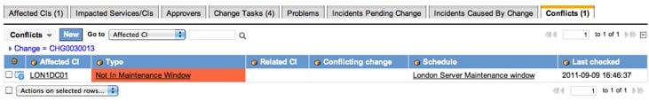 Change Management conflict checking - Part 1 - Page 2 - ServiceNow ...