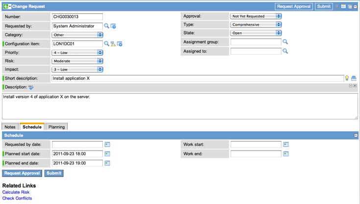 Change Management conflict checking - Part 1 - Page 2 - ServiceNow ...