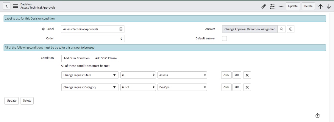 Change Approval Policies - ServiceNow Community