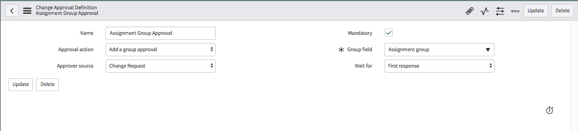 Change Approval Policies - ServiceNow Community