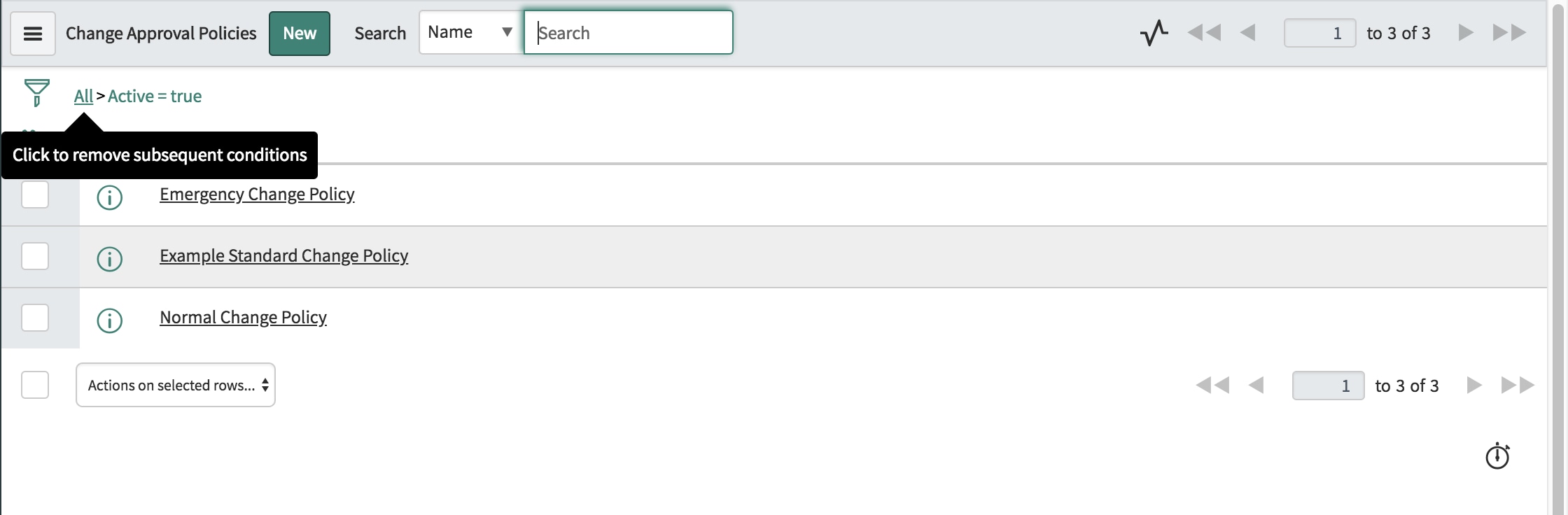 Using Change Approval Policies - ServiceNow Community