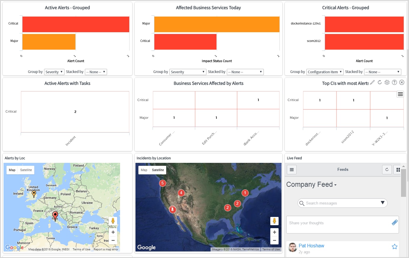 ITOM Event Management - Using Maps on Event Dashbo... - ServiceNow ...