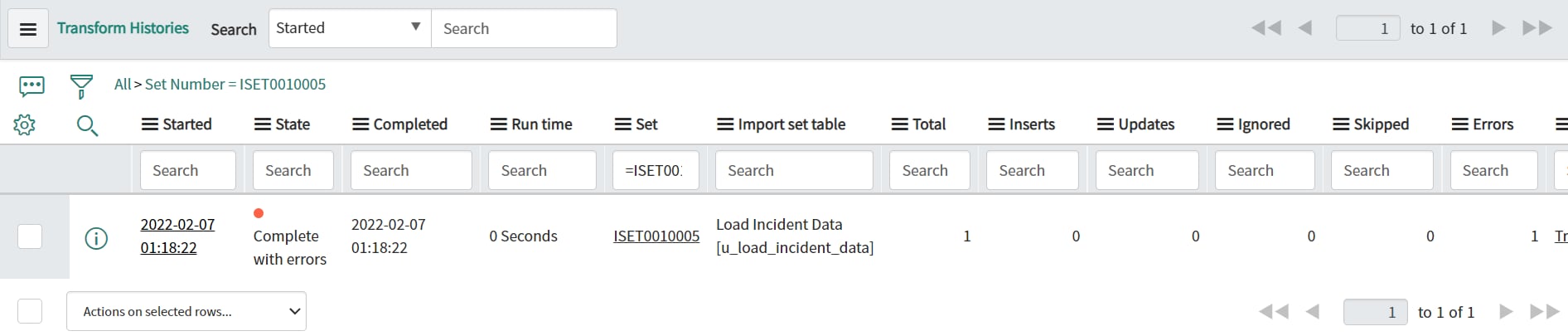 Solved: Re: Transform map - what happens if target field i... - Page 2 - ServiceNow Community