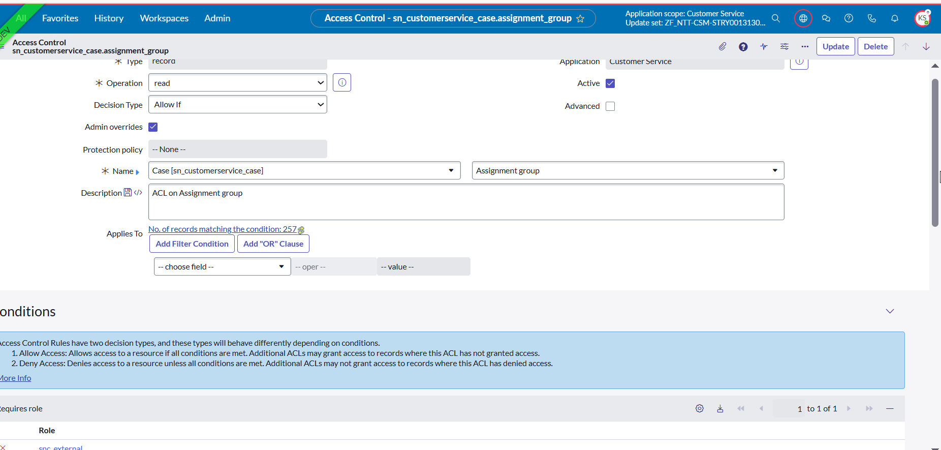 ACL: I want to show assignment group, assigned to ... - ServiceNow ...
