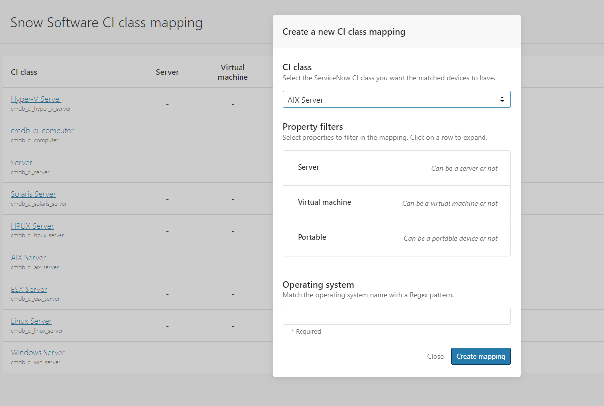 Snow CMDB integration custom CI class mapping - ServiceNow Community