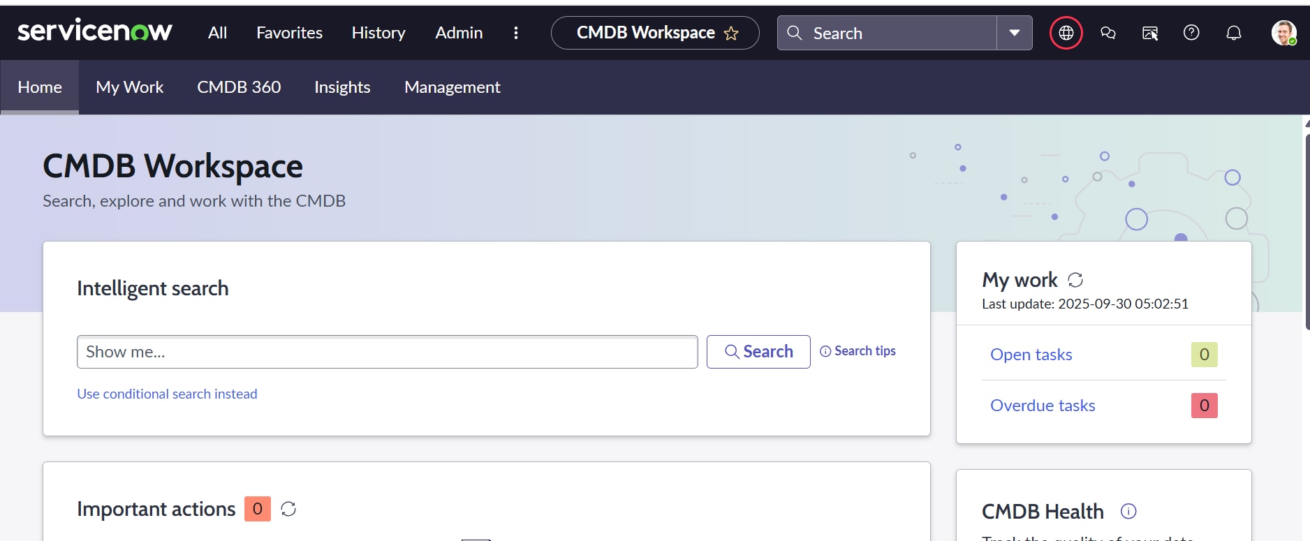 Solved: CMDB workspace - ServiceNow Community