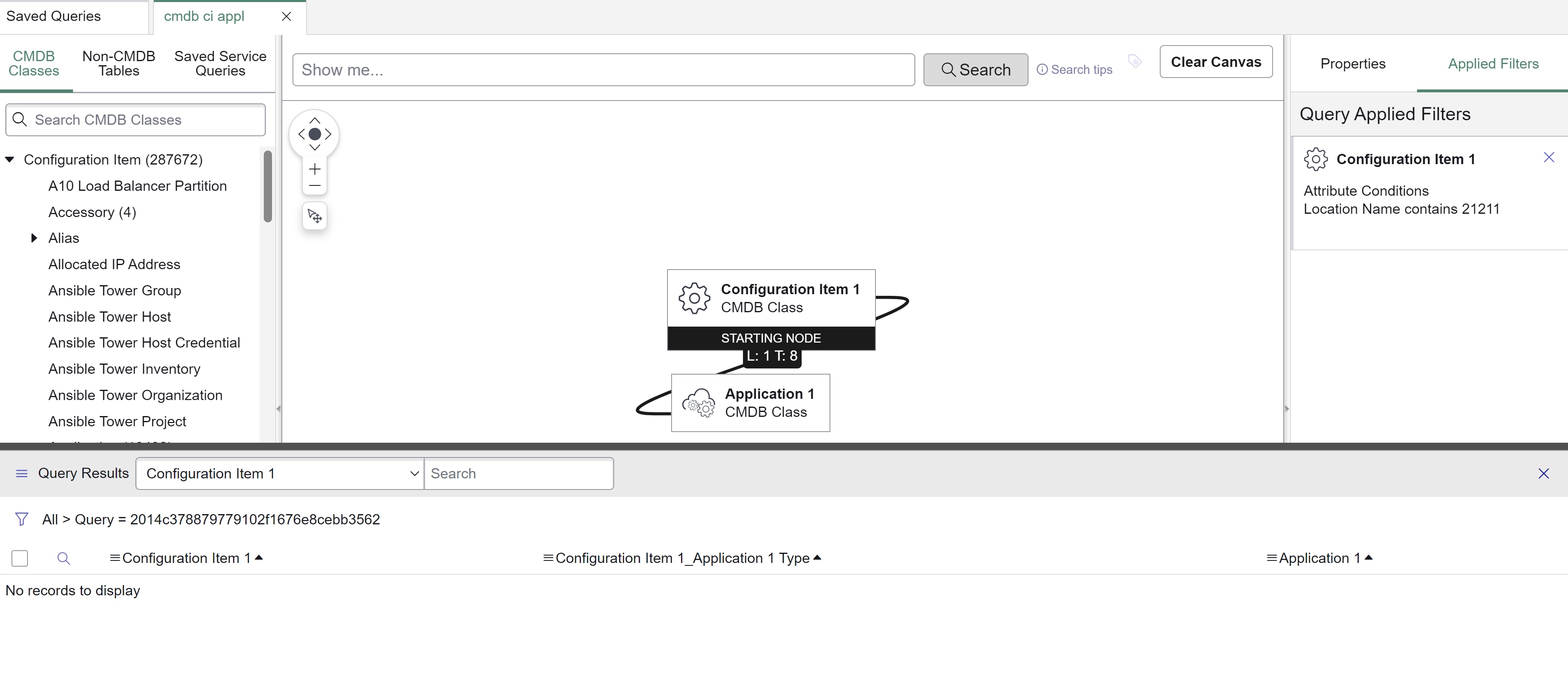 cmdb to application table - ServiceNow Community