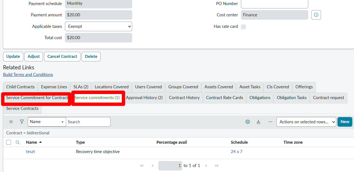 SLA definition in Contract management - ServiceNow Community