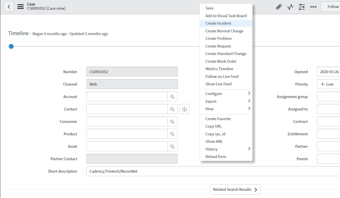 How to convert case to incident? - ServiceNow Community