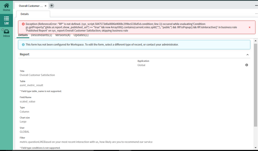 Solved: View and Create Reports in Agent Workspace - ServiceNow Community