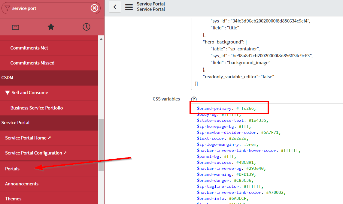 Solved: Primary color - Branding Editor - ServiceNow Community