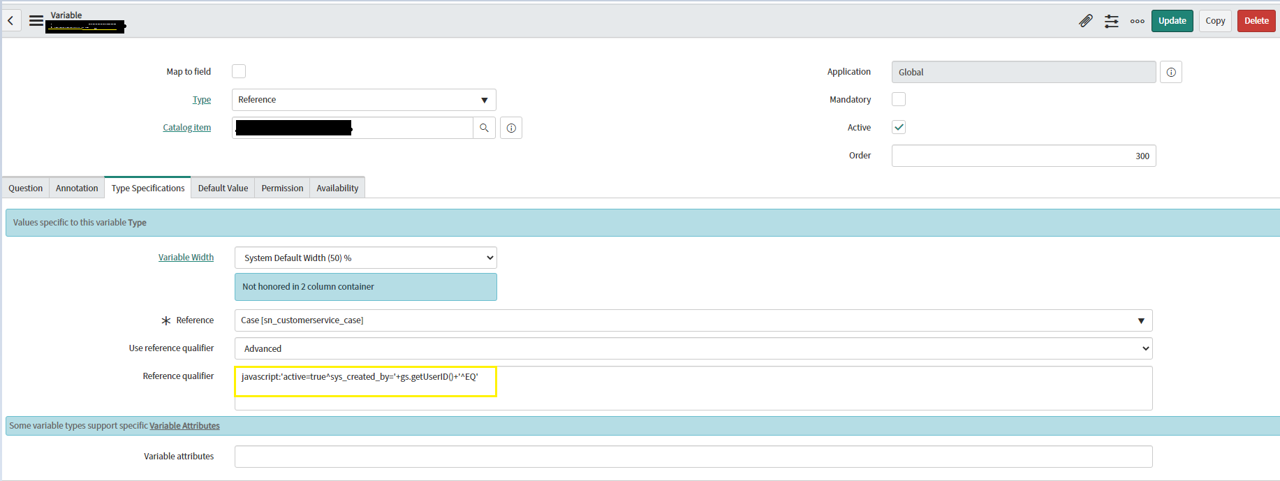 Solved: Reference qualifier for case created by logged in ...