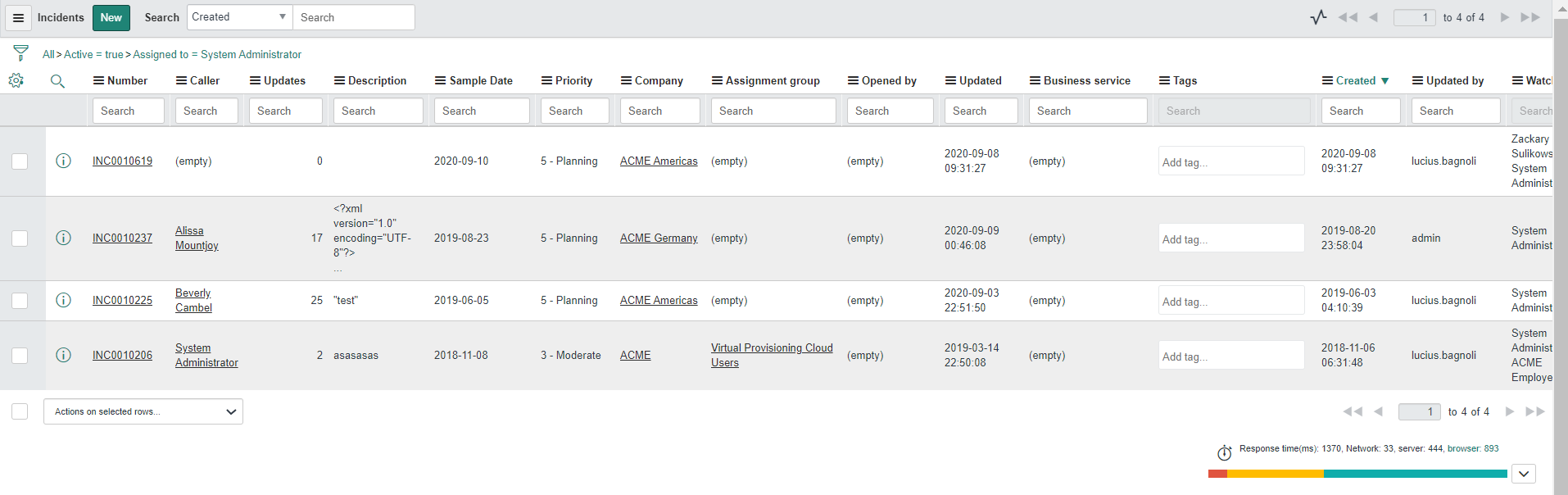 How to make Group By cases in table API - ServiceNow Community