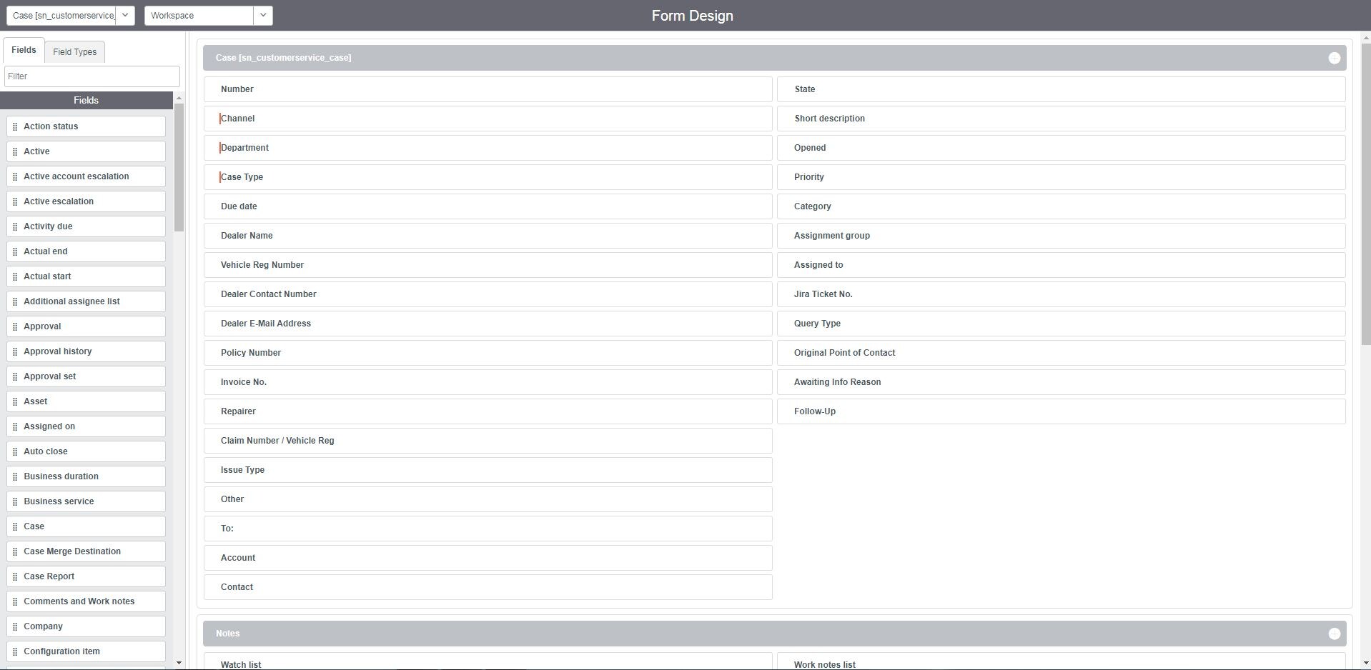 Solved: Form Design Greyed out - ServiceNow Community