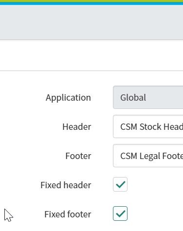 How do you stop a footer from riding up on the Ser... - ServiceNow ...