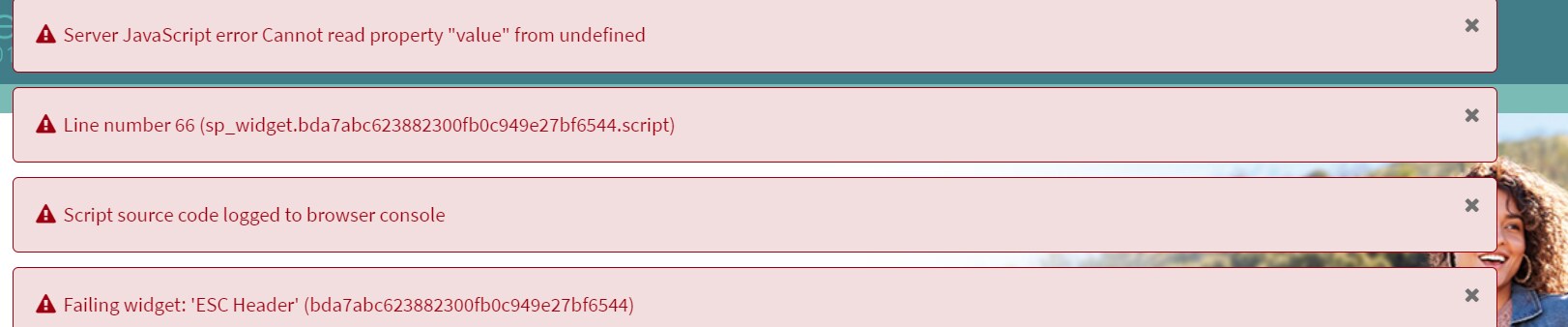 error while login into ESc portal - ServiceNow Community