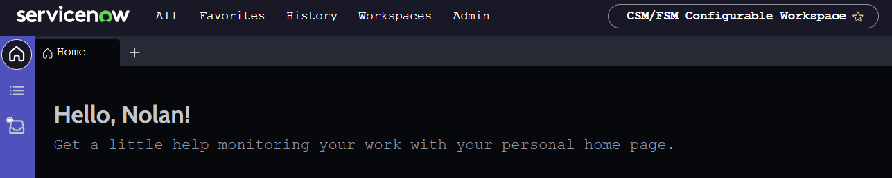 Unified Navigation bar visibility in CSM Configura... - ServiceNow ...