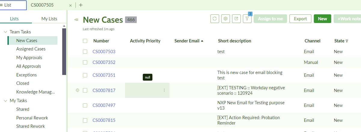 How to add an email icon on workspace when an user... - ServiceNow ...
