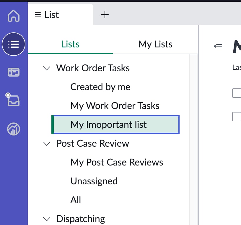 Solved Re How To Add New List In Configurable Workspace Servicenow Community