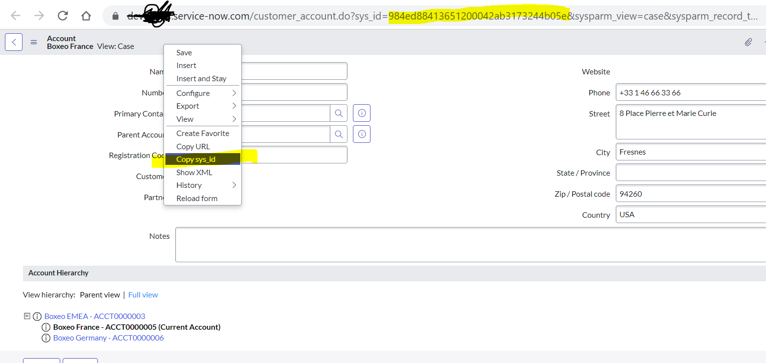 Build URL without SYS_ID - ServiceNow Community