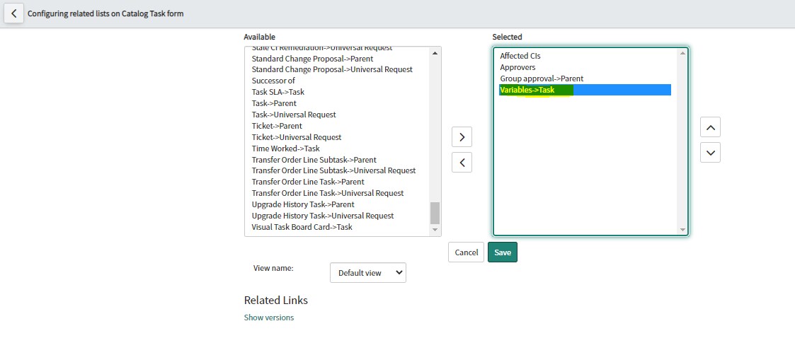 Solved How To Display Variables In Case Task Servicenow Community