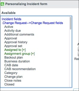 Dot-walking and personalizing forms - ServiceNow Community