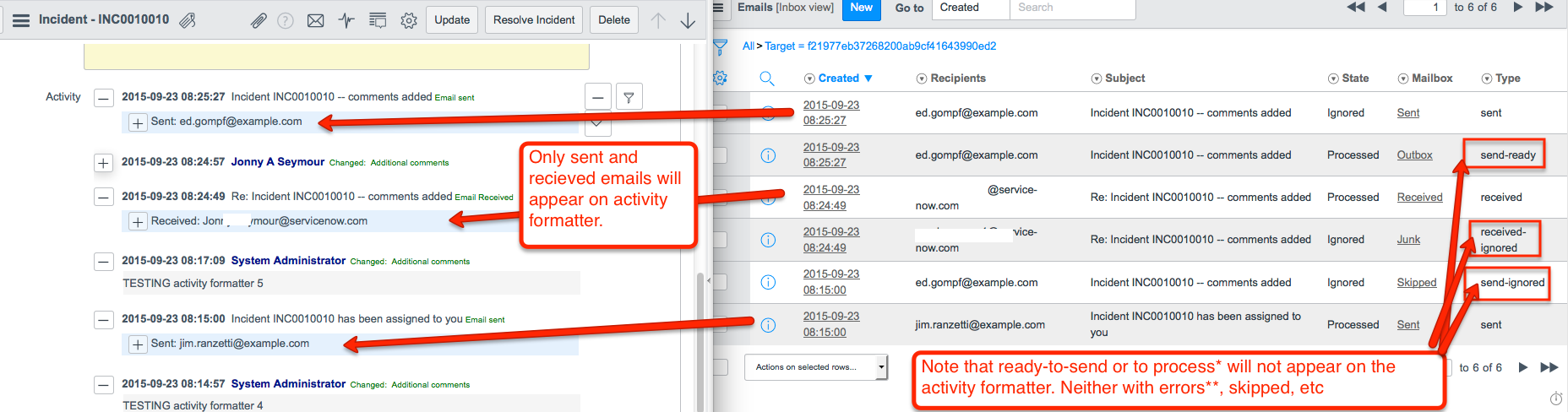 Journals with Activity formatter does not show ALL... - ServiceNow ...