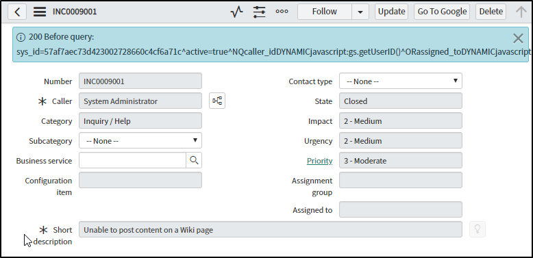 Query Business Rules: A Definitive Guide - ServiceNow Community