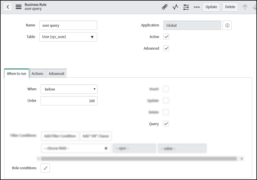 Query Business Rules: A Definitive Guide - ServiceNow Community