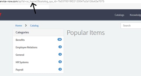 Portal diaries: Service Portal — Multiple Catalogs... - ServiceNow ...
