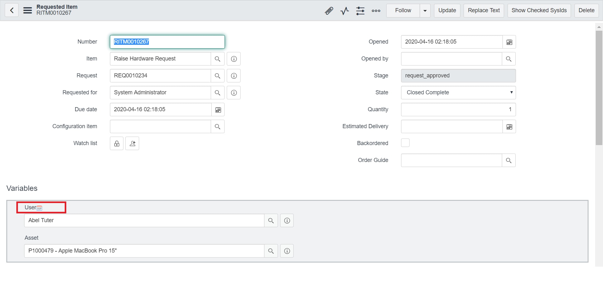 VIP Icon on Catalog Variable - ServiceNow Community