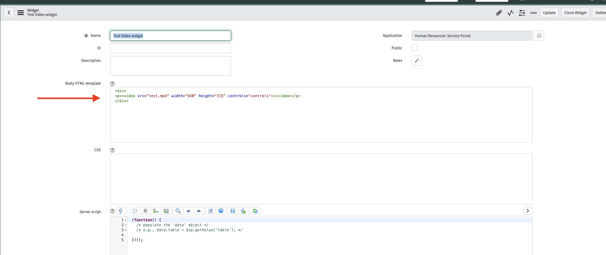 How to add a video to a Portal page - ServiceNow Community