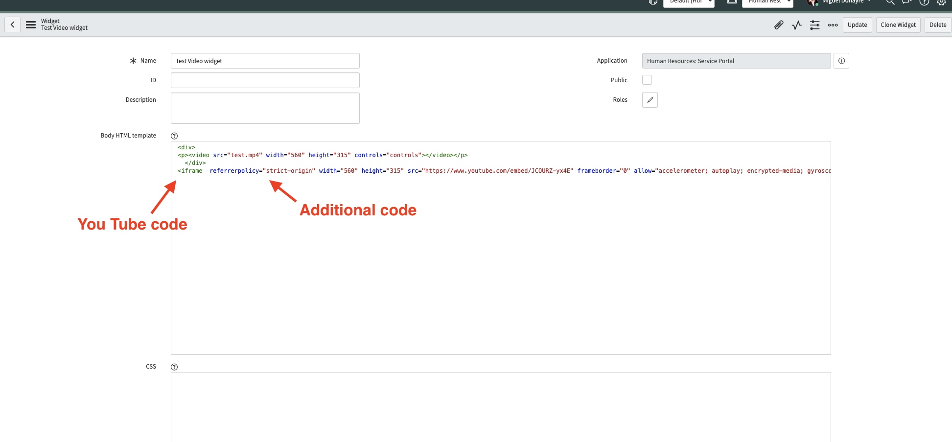 How to add a video to a Portal page - ServiceNow Community