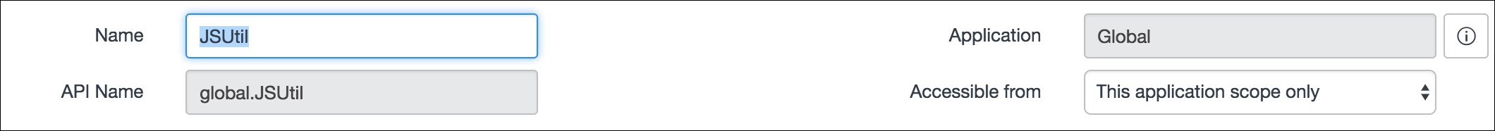 Securing an application using Cross Scope Access, ... - ServiceNow ...