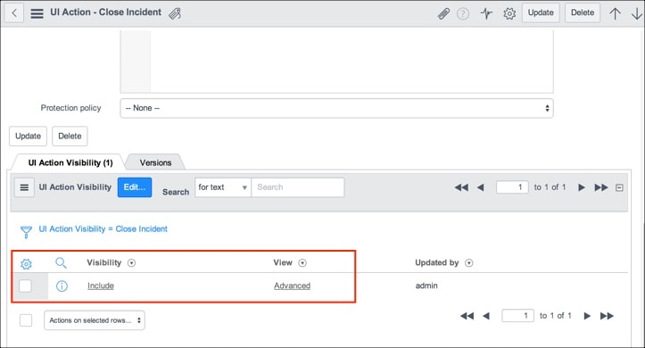 Managing access to UI actions with conditions, rol... - Page 2 - ServiceNow Community