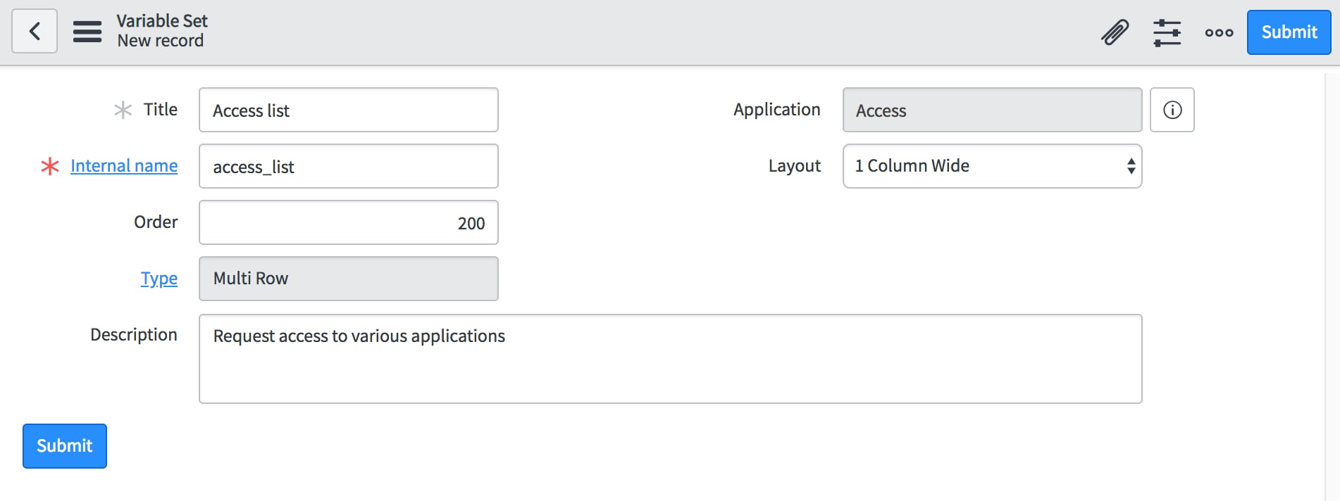 Exploring the Multi-row Variable Set - ServiceNow Community